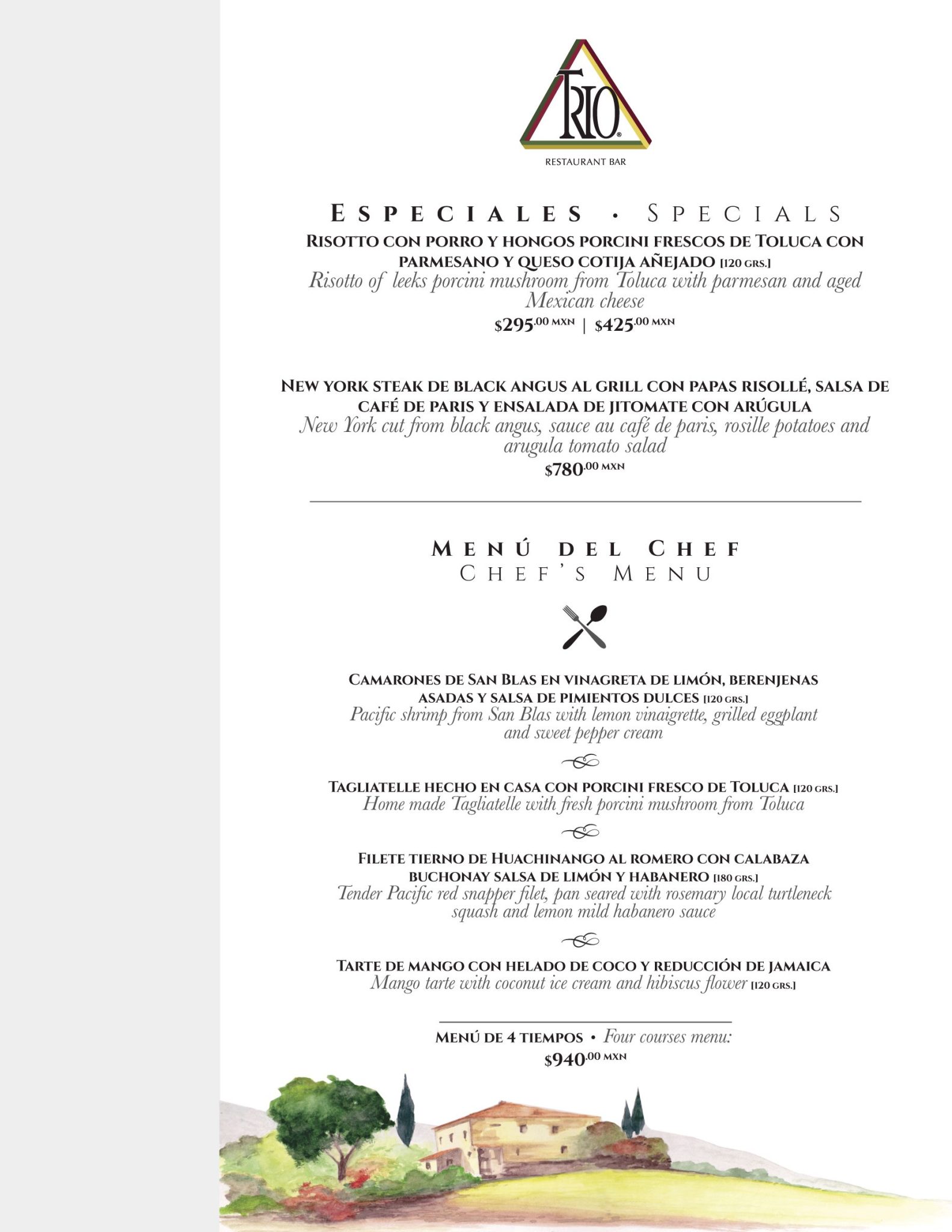 Restaurante Trio – Comida mediterránea cocinada con amor